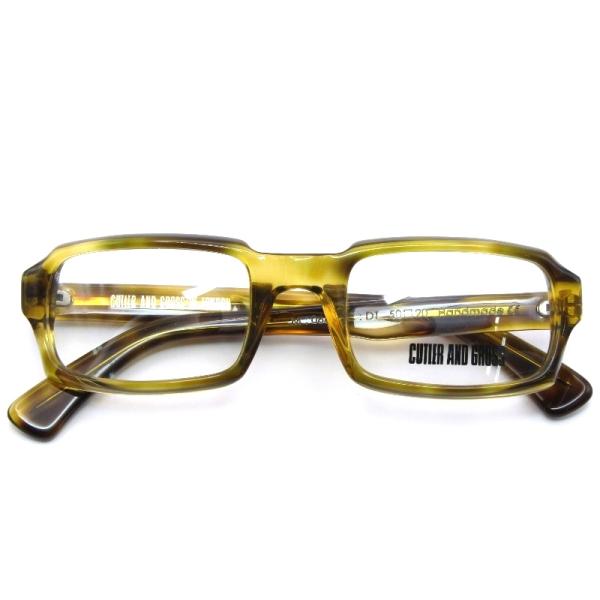◇商品説明◇■ブランド　：CUTLER AND GROSS■色　　　　：フレーム:DT デミトートイズ/レンズ:デモレンズ/用途に合わせてレンズをご用意くださいませ。■サイズ　　：サイズ：50□20-140 レンズ 縦：約31mm フロント...