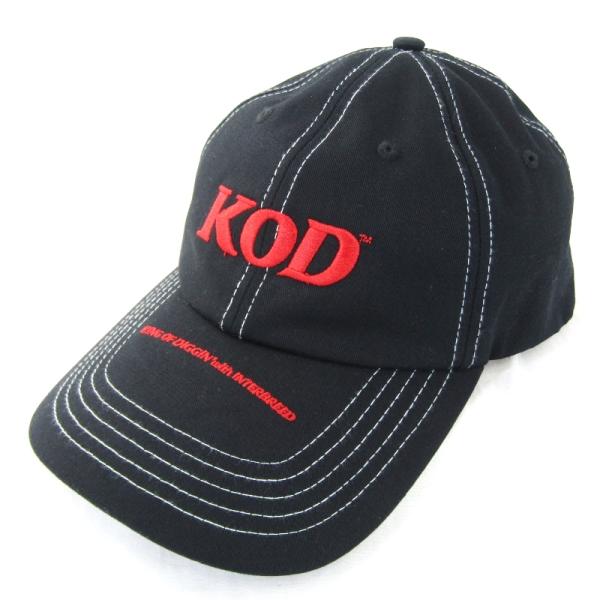 ◇商品説明◇■ブランド　：KING OF DIGGIN' × INTERBREED■色・素材　：ブラック 黒■サイズ　　：つば：約 8.5cm 計測には細心の注意を払っておりますが多少の誤差はご了承下さいませ。 ■状態　　　：B 中古：傷・...