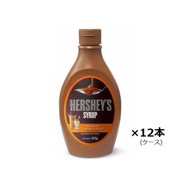■　HERSHEY'S　 ハーシー キャラメルシロップ 623g×12本　ケース販売●開封後は冷蔵庫で保存して下さい。