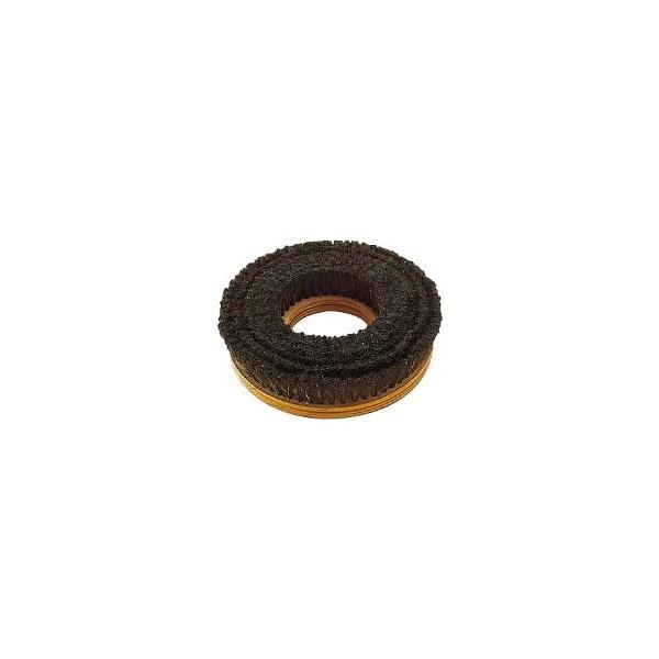 床ポリッシャー用混毛ブラシです。ワックス塗布床のツヤ出し用です。※ご使用には別途プレートが必要です。