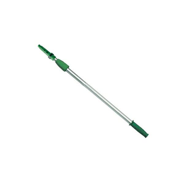 アルミ製の伸縮ポールです。ウンガー（UNGER）エルゴテックシリーズのスクイジー、ウォッシャーなどのご使用に最適です。ウンガー（UNGER）エルゴテック ロッキング コーン システム に対応しています。 4.0m（2.0m×2段）