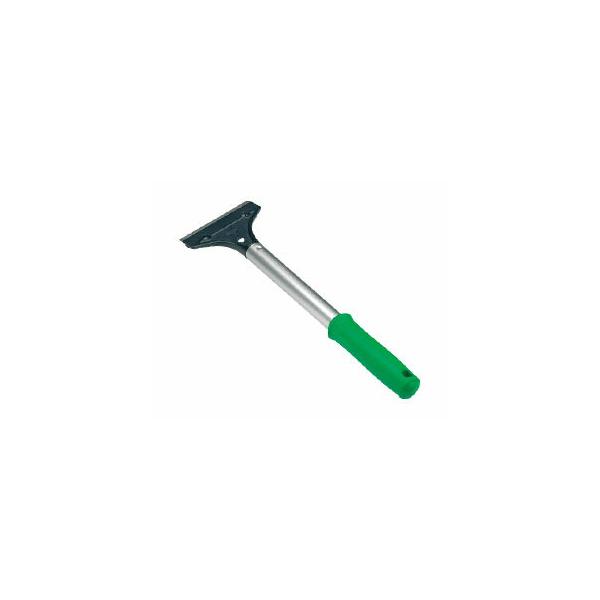 柄が25cmあるスクレーパー。 鋭角刃と鈍角刃のリバーシブルになっています。替刃＝RB100刃のサイズ：10cm