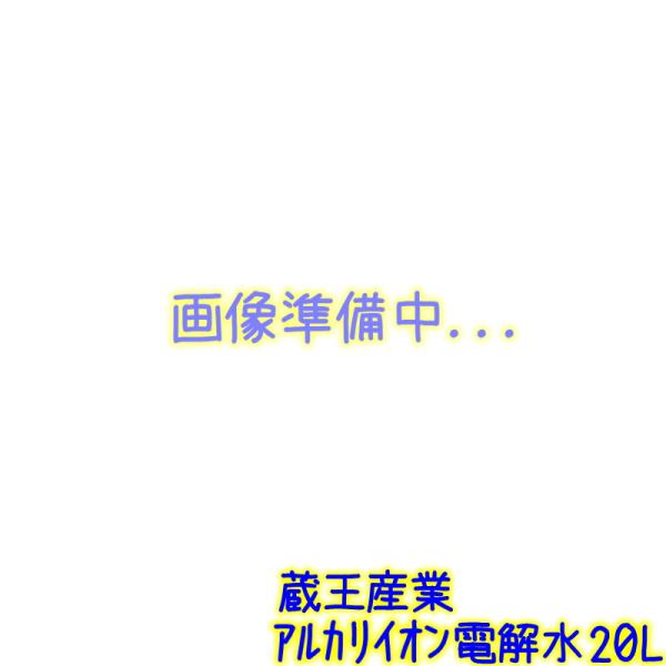 ph12.5の強アルカリイオン水。  化学物質・BOD・COD等、環境汚染物質の含有量ゼロ。強アルカリかつ塩(NaC1)を含まないので金属が腐食しません。除菌・消臭効果もあります。容量：２０ＬPタイル・化学床・木床・塗り床・工場床・シート床...
