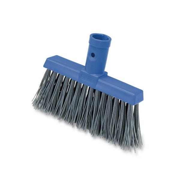 剥離作業時にポリッシャーの届かないコーナーや細かな床の凹凸にも対応できる耐久性に優れた高性能ブラシです。重量(g):95サイズ(cm):縦3×横16×高さ12.5ブラシ長さ 5.5材質:ヘッド部/PP樹脂ブラシ/研磨剤入りブラシ