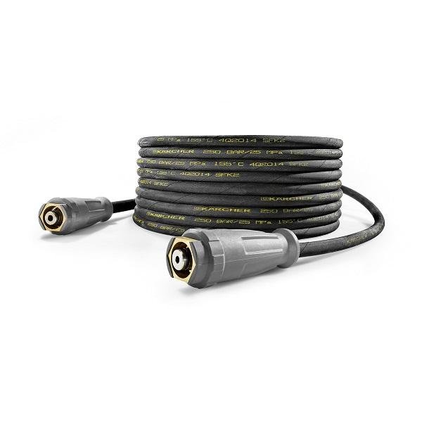 ホース長さ：10m内径：6mm耐熱温度：155℃耐圧：250bar重量：1.9kg品番：6.110-034.0（6110-0340）JANコード：4054278194462【適合機種】HD 4/11 C Bp、HD 4/8 C (50Hz)...