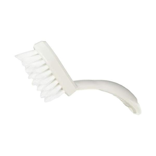 サイズ (幅×奥行×高さ) :280×80×230mm■細かいすきまに届くVカットブラシ■タイルの目地・蛇口・排水溝洗いに便利なミニブラシです。細かい隙間が洗いやすいVカットブラシです。柄に抗菌剤を練り込んでいますので、衛生的です。お風呂、...