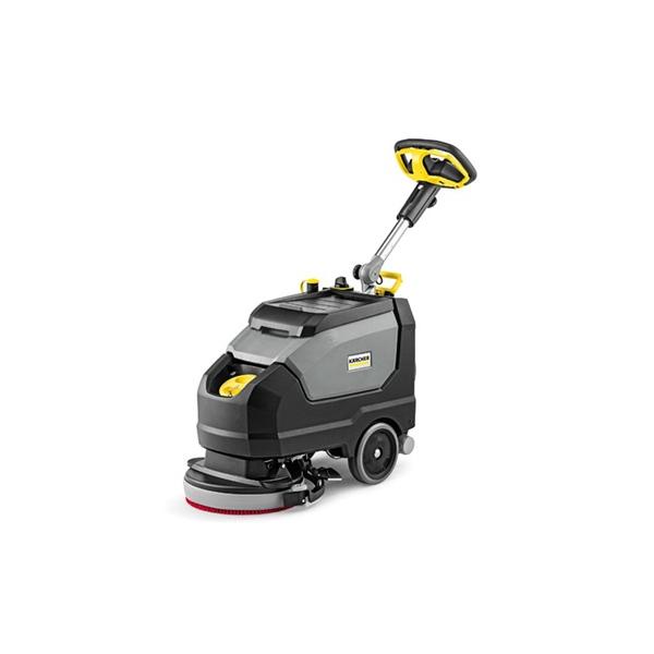 ・バッテリー＆充電器込・ディスクブラシ35cm＝14インチの洗浄幅、15Lタンクを備えた床洗浄機です。・充電器を内蔵し、鉛メンテナンスフリーバッテリーを搭載しています。・機能をシンプルにし、お求めやすい価格としたことで、初めて床洗浄機をご導...