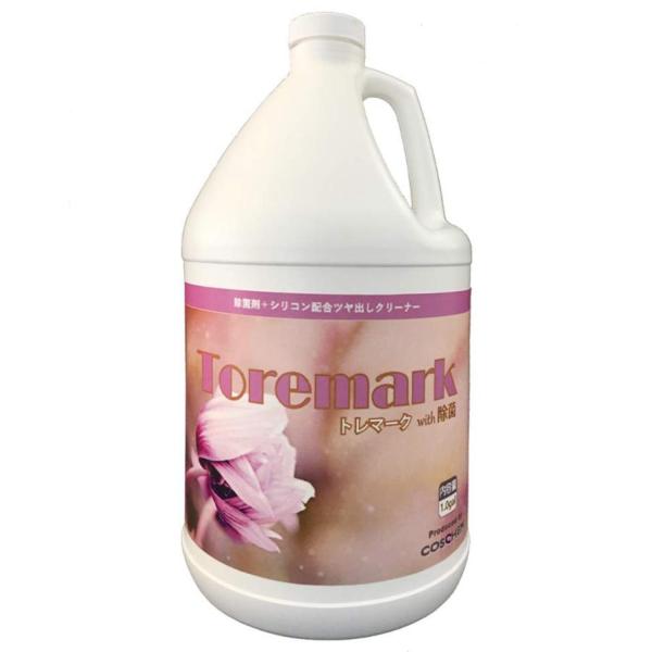 拭き掃除しながら、除菌&amp;ツヤ出し！トレマークの特徴である光沢感、防汚効果をさらに向上させ、新たに除菌成分も配合。有効成分は、NITEの有効性検証で有効と認定されました第四級アンモニウム塩の塩化ベンザルコニウムです。液性は変わることな...