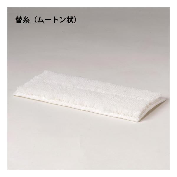 サイズ：120mm×260mmムートンタイプなのでコーティングに最適です。力がモップ全体に均等にかかるのでムラなく塗ることができます．※使用前には叩いて細かな糸屑を出して下さい。