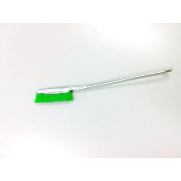 ナイロン製のミニブラシです。平行22cm（毛部7cm）毛先が直線です。