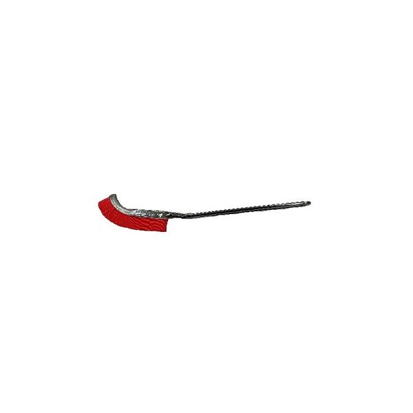 トイレ・お風呂・シンクのお掃除に。■今までにないφ0.5の毛材でゴシゴシ掃除！■スミにブラシが届くJ形の先端■指ストッパーで力を入れやすい■フック計上で収納しやすく持ち運びしやすい■細かい隙間に入る幅3mmの薄型設計■耐久性・耐摩耗性に優れ...