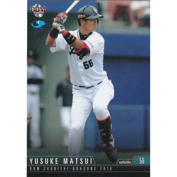 BBM中日ドラゴンズ ベースボールカード2016 に封入されているカードです。