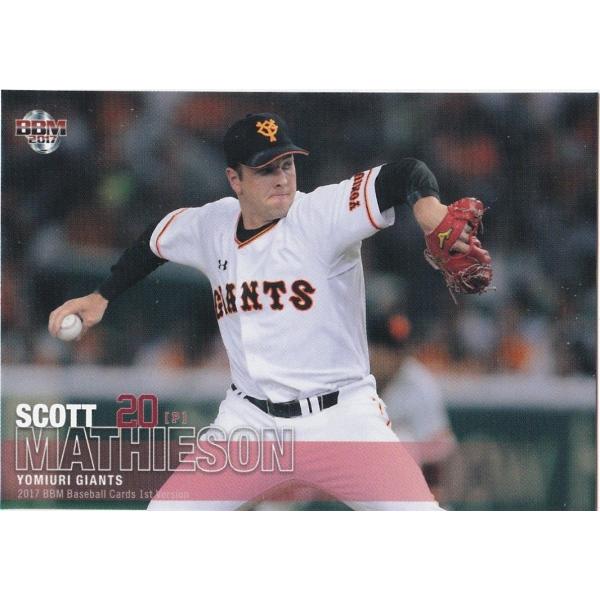 2017BBMベースボールカード 1stバージョン のカードです。