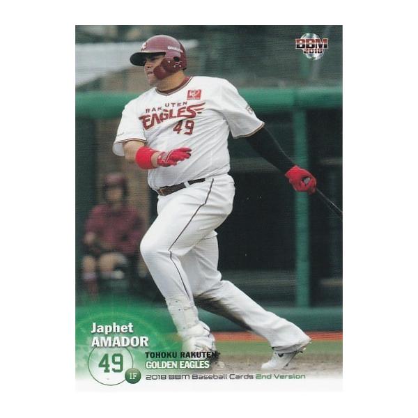 2018BBMベースボールカード 2ndバージョン のカードです。