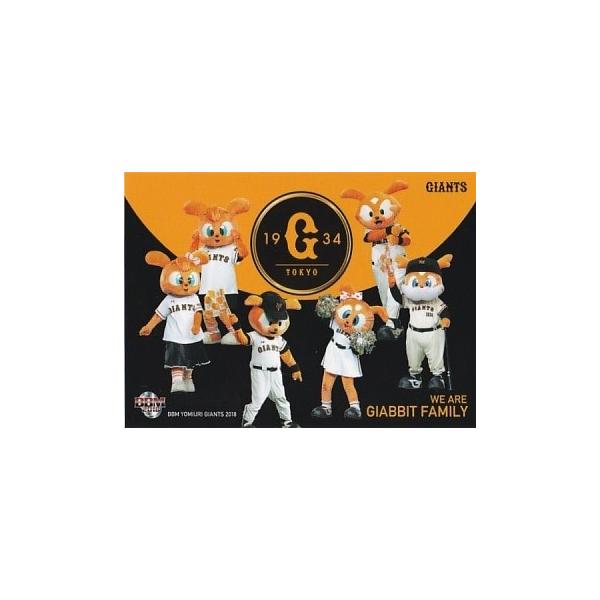 BBM読売ジャイアンツベースボールカード2018 のカードです。