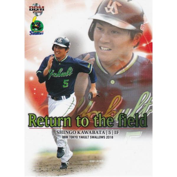 BBM東京ヤクルトスワローズベースボールカード2018 のカードです。