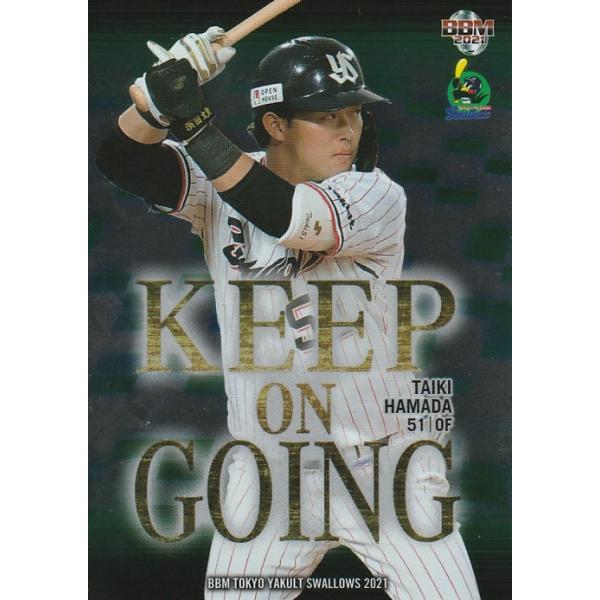BBM東京ヤクルトスワローズベースボールカード2021 のカードです。