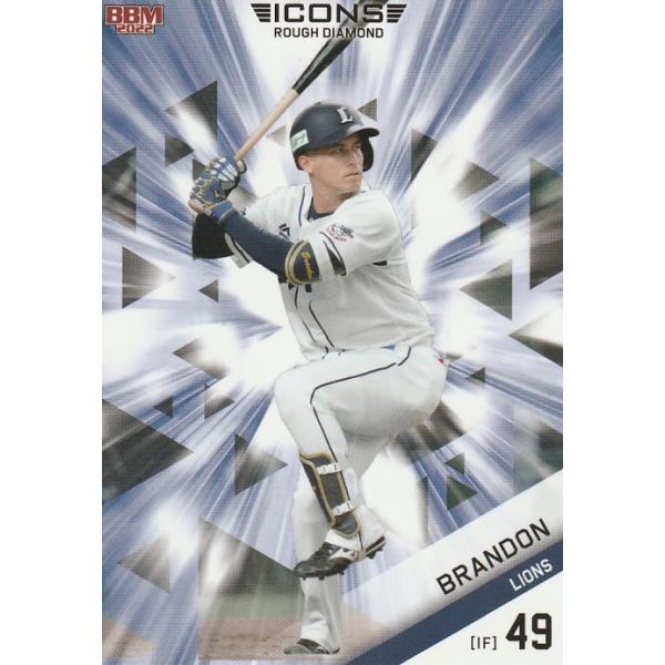 BBMベースボールカードセット2022 ICONS -ROUGH DIAMOND- のカードです。