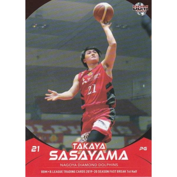 BBM×B.LEAGUE TRADING CARDS 2019-20 SEASON FAST BREAK 1st Half のカードです。
