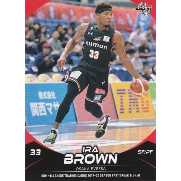 BBM×B.LEAGUE TRADING CARDS 2019-20 SEASON FAST BREAK 1st Half のカードです。