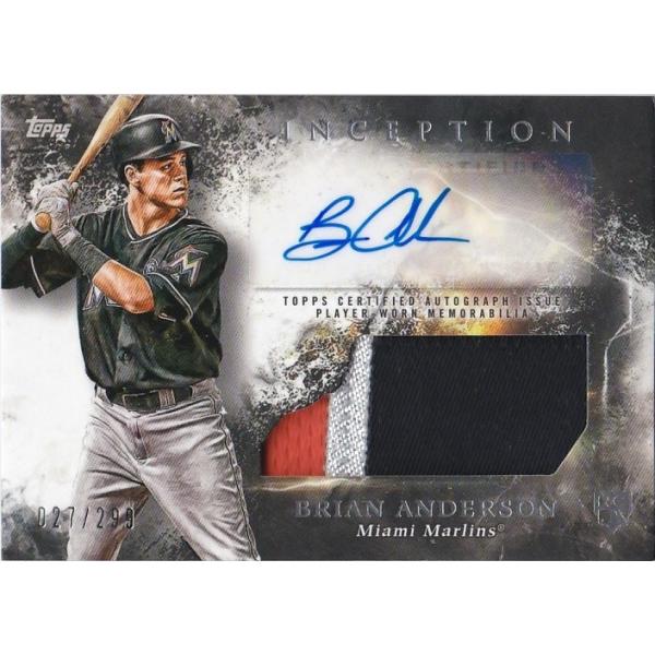 2018 Topps Inception Baseball のカードです。