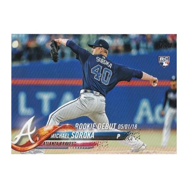 2018 Topps Update Series Baseball Cards のカードです。