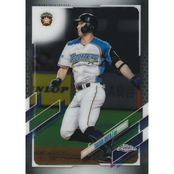 TOPPS 2021 NPB ベースボールカード クローム版 のカードです。
