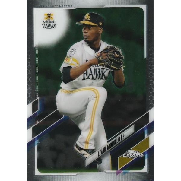 TOPPS 2021 NPB ベースボールカード クローム版 のカードです。