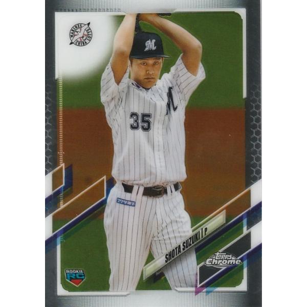 TOPPS 2021 NPB ベースボールカード クローム版 のカードです。