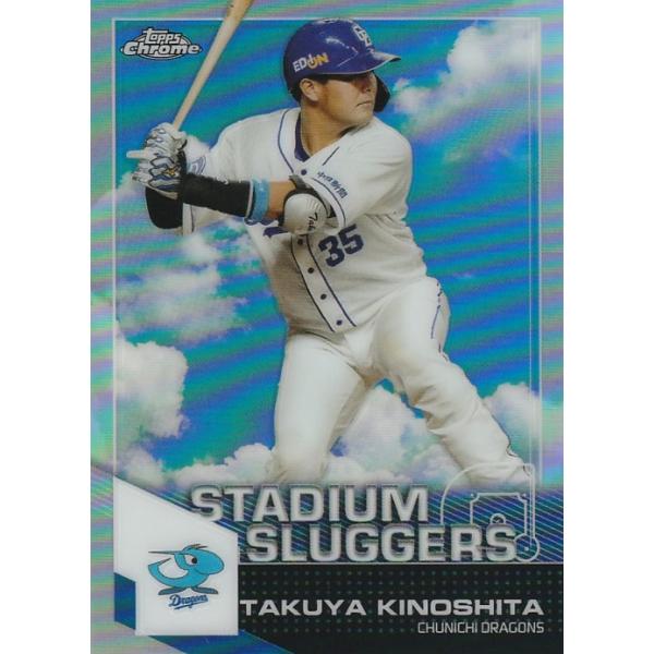 TOPPS 2021 NPB ベースボールカード クローム版 のカードです。