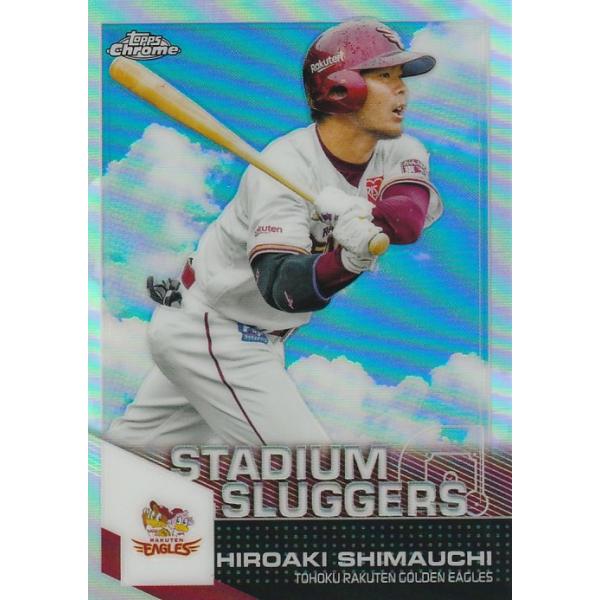 TOPPS 2021 NPB ベースボールカード クローム版 のカードです。