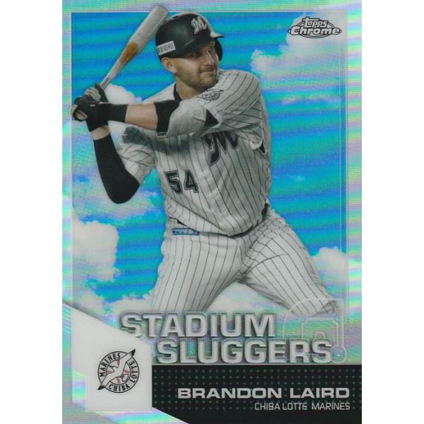TOPPS 2021 NPB ベースボールカード クローム版 のカードです。