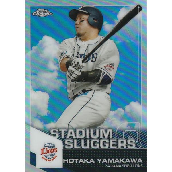 TOPPS 2021 NPB ベースボールカード クローム版 のカードです。