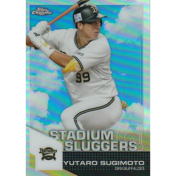 TOPPS 2021 NPB ベースボールカード クローム版 のカードです。