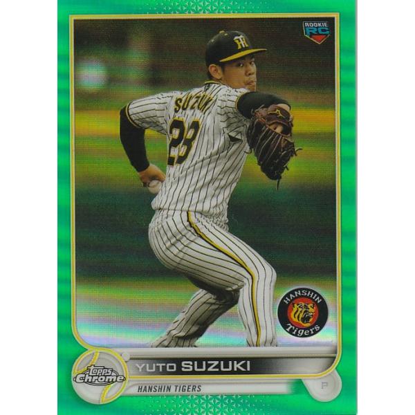 TOPPS 2022 NPB ベースボールカード クローム版 のカードです。