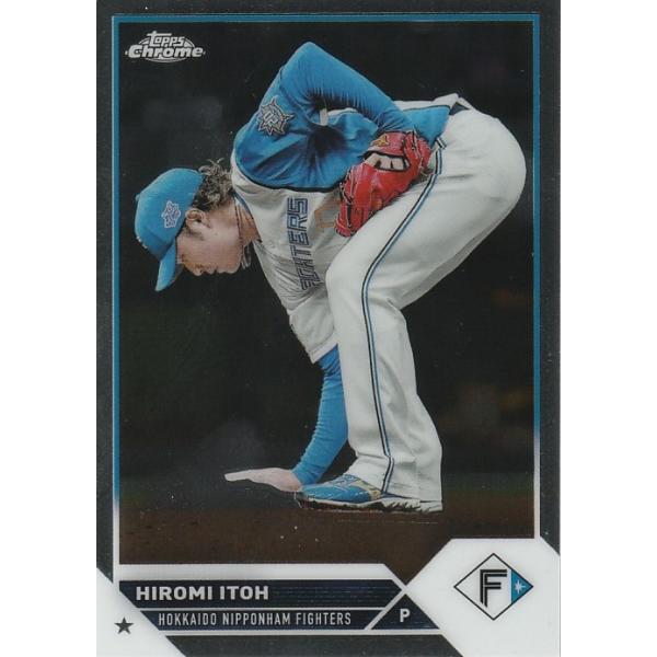 TOPPS 2023 NPB ベースボールカード クローム版 のカードです。
