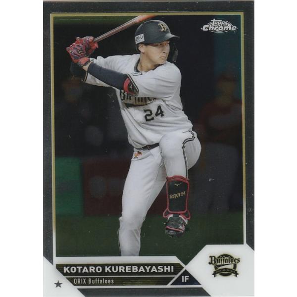 TOPPS 2023 NPB ベースボールカード クローム版 のカードです。