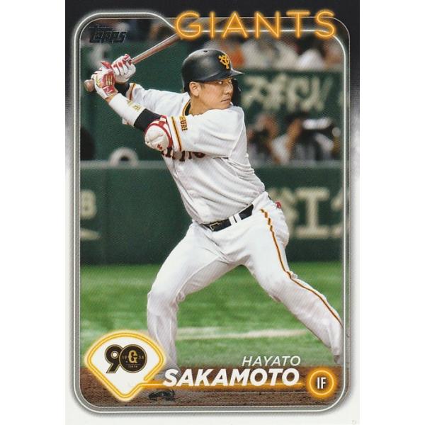 TOPPS 2024 NPB ベースボールカード のカードです。