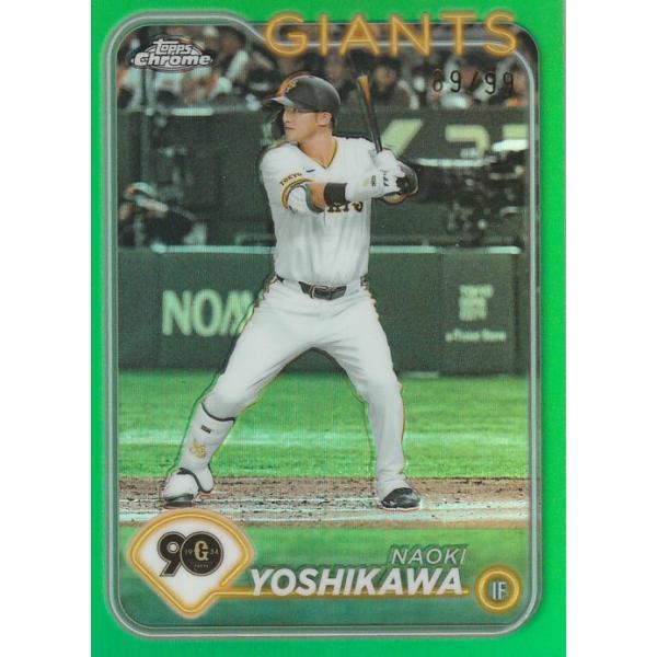 TOPPS 2024 NPB ベースボールカード クローム版 のカードです。