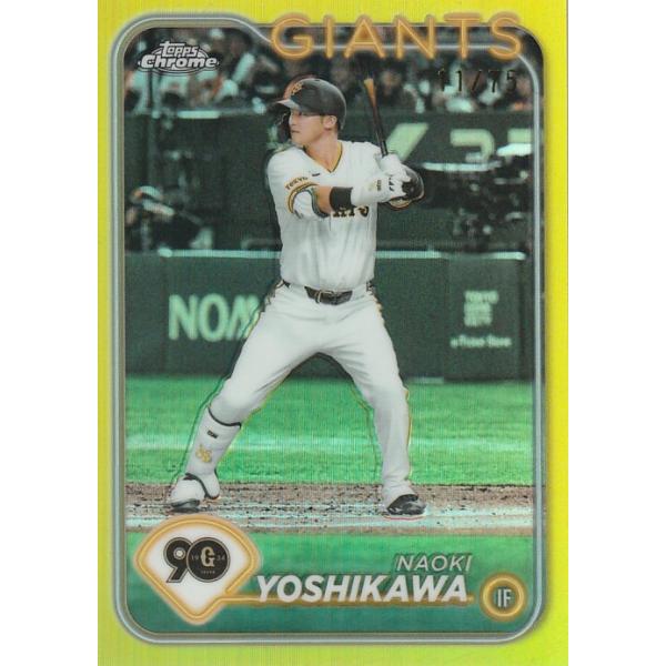 TOPPS 2024 NPB ベースボールカード クローム版 のカードです。