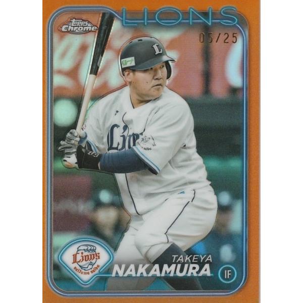TOPPS 2024 NPB ベースボールカード クローム版 のカードです。