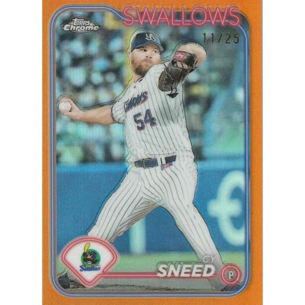 TOPPS 2024 NPB ベースボールカード クローム版 のカードです。