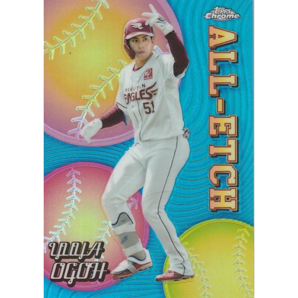 TOPPS 2024 NPB ベースボールカード クローム版 のカードです。