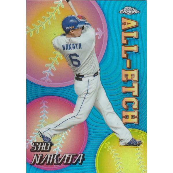 TOPPS 2024 NPB ベースボールカード クローム版 のカードです。