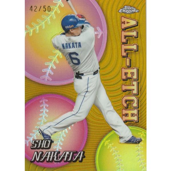 TOPPS 2024 NPB ベースボールカード クローム版 のカードです。