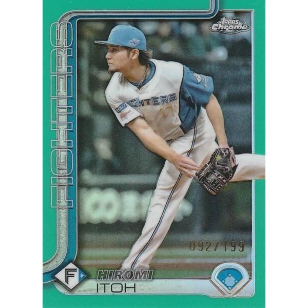 TOPPS 2025 NPB ベースボールカード クローム版 のカードです。