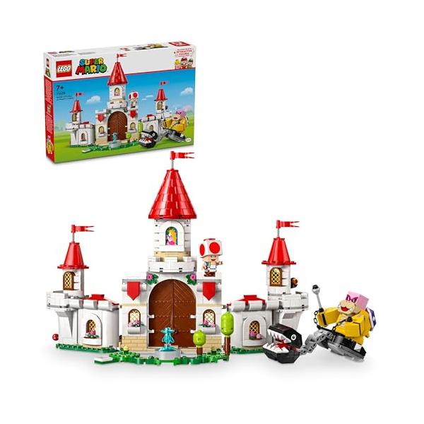 スーパーマリオのキャラクターと遊ぼう ? キャラクターになりきってピーチ城の探検ごっこや、敵キャラクターのロイとのバトルを楽しめますキャラクターフィギュア3体付き ? シリーズ初登場のロイをはじめ、ワンワン、キノピオと遊べます冒険へ出かけよ...