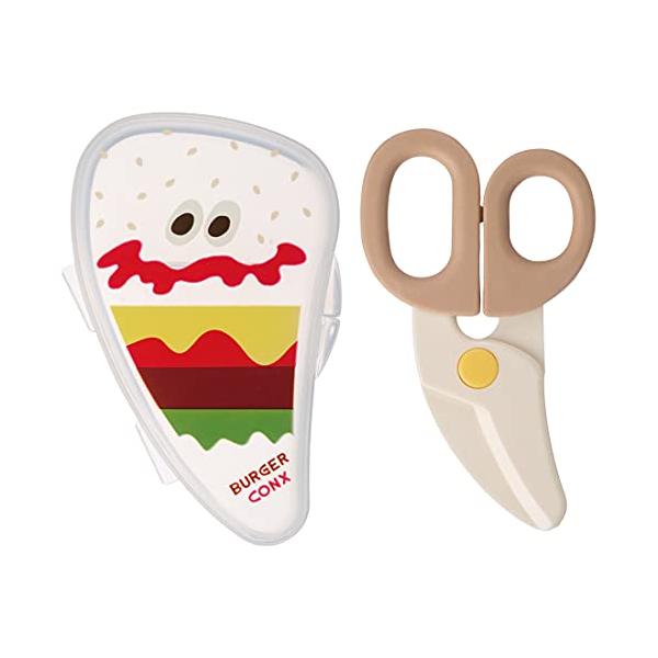 サイズ:ハサミ＝約8×11.3cm ケース＝約8×12.7cm素材・材質:ハサミ本体＝ABS樹脂 ハンドル＝エラストマー樹脂 ケース＝ポリプロピレン