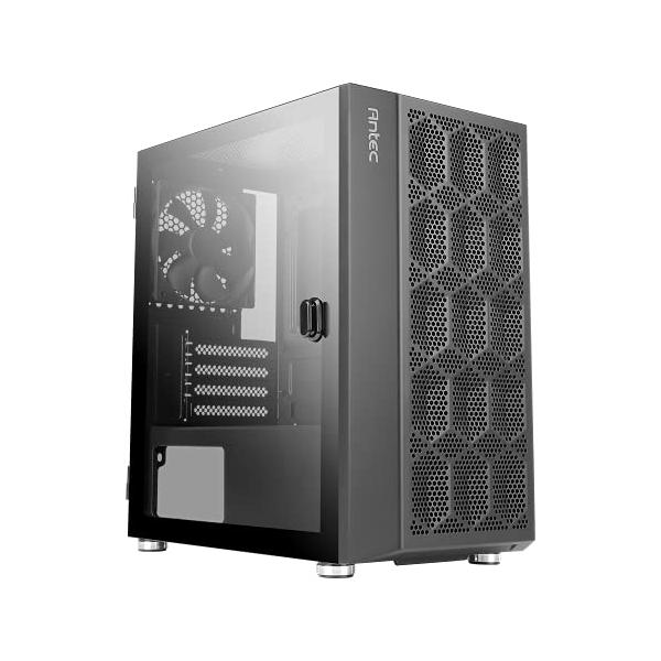 ANTEC 強化ガラス採用 microATX対応ミニタワーPCケース最大5つの120mmファン搭載に対応最大275mmを確保した拡張カードスペース高さ150mmまでのCPUクーラーに対応