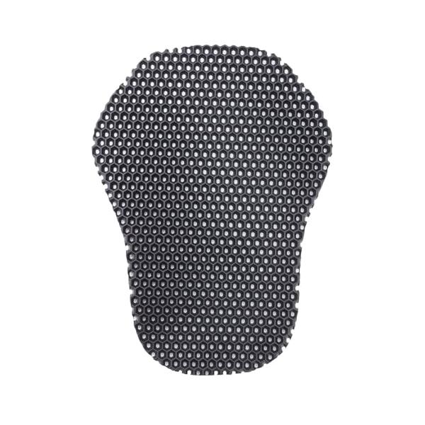 ハニカム形状で効率よく通気口を配置した、通気性に優れる成型EVAバックプロテクター・molded EVA back protector with high air through functionSize:Free Color : Blac...